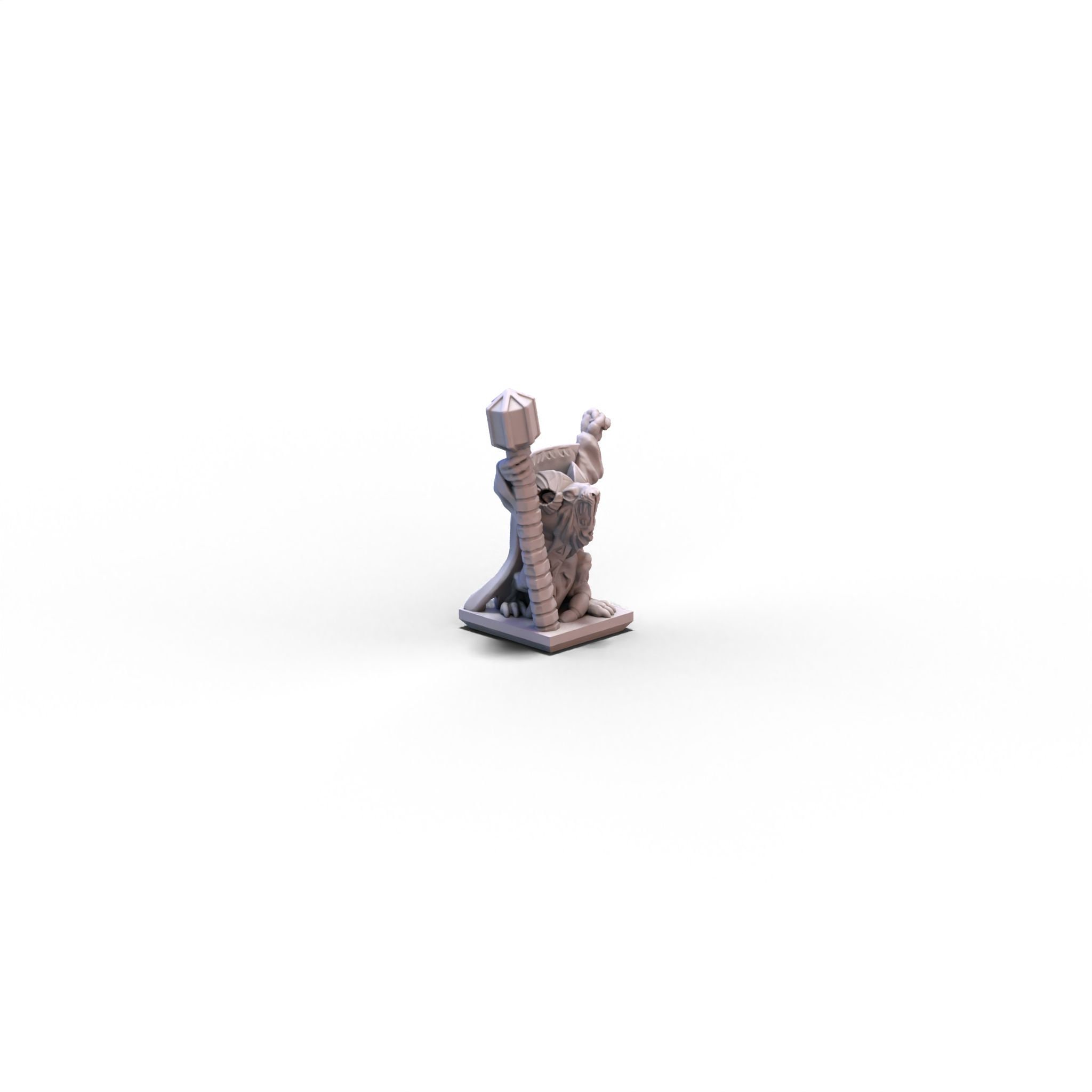 Vermin Clans Seer skaven Grey Seer 10 Mm Miniatures for Warmaster and ...