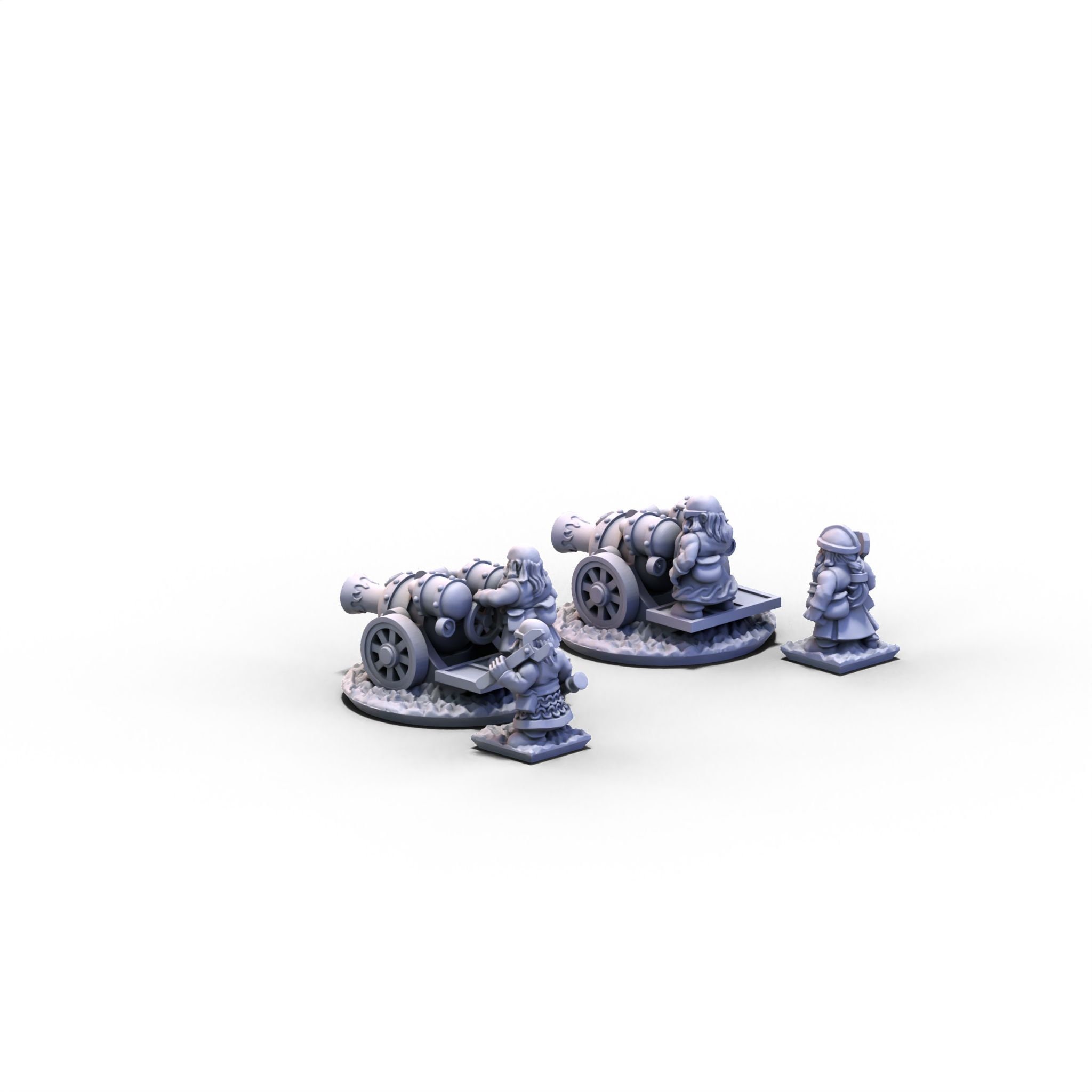 Dwarves Dwarf Fire Thrower dwarves Flame Cannon 10 Mm Miniatures for ...