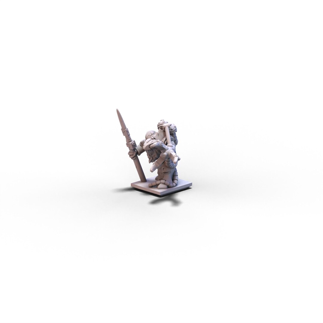 Vermin Clans Bionic Rat Hero skaven Warlock 10 Mm Miniatures for ...