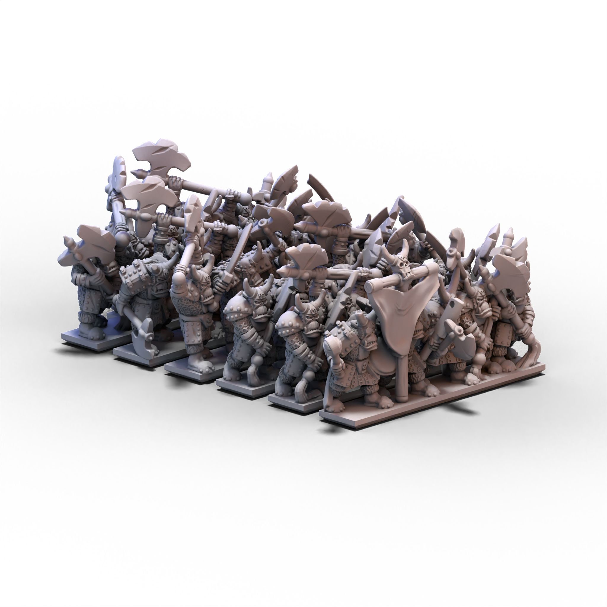 Magma Dwarves Black Orcs Unit Chaos Dwarves Black Orcs - Etsy France