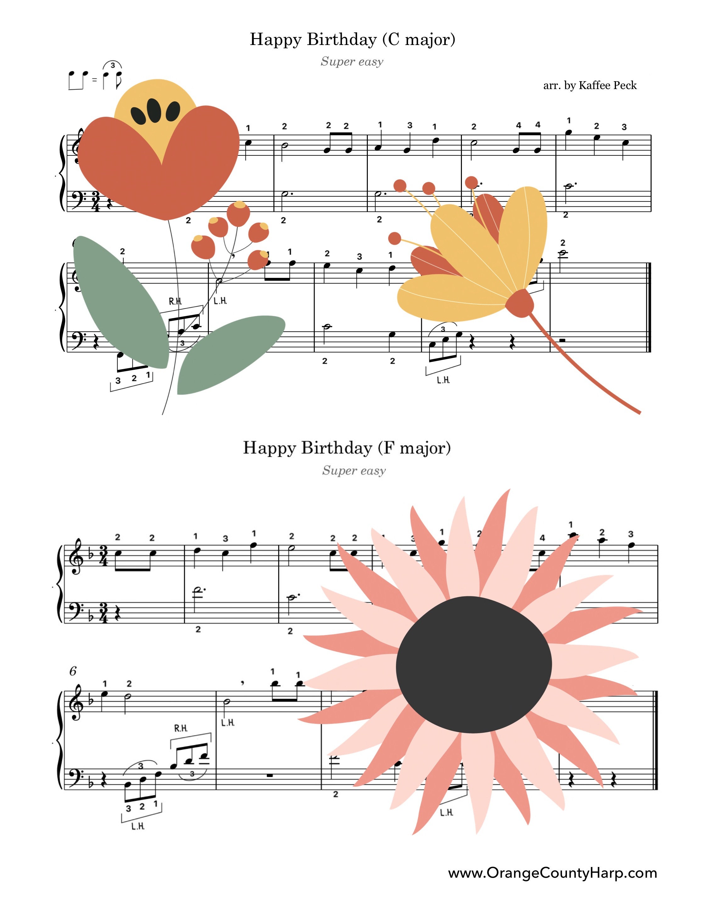 Happy Birthday for Harp - Etsy
