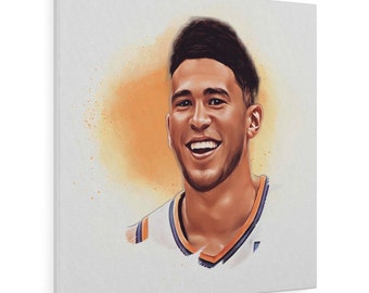 Devin Booker Canvas - Etsy