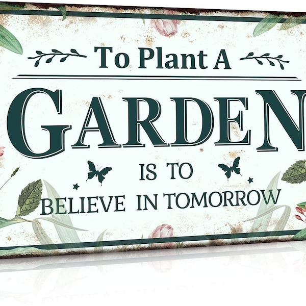 Outdoor Decorative Metal Signs - Etsy