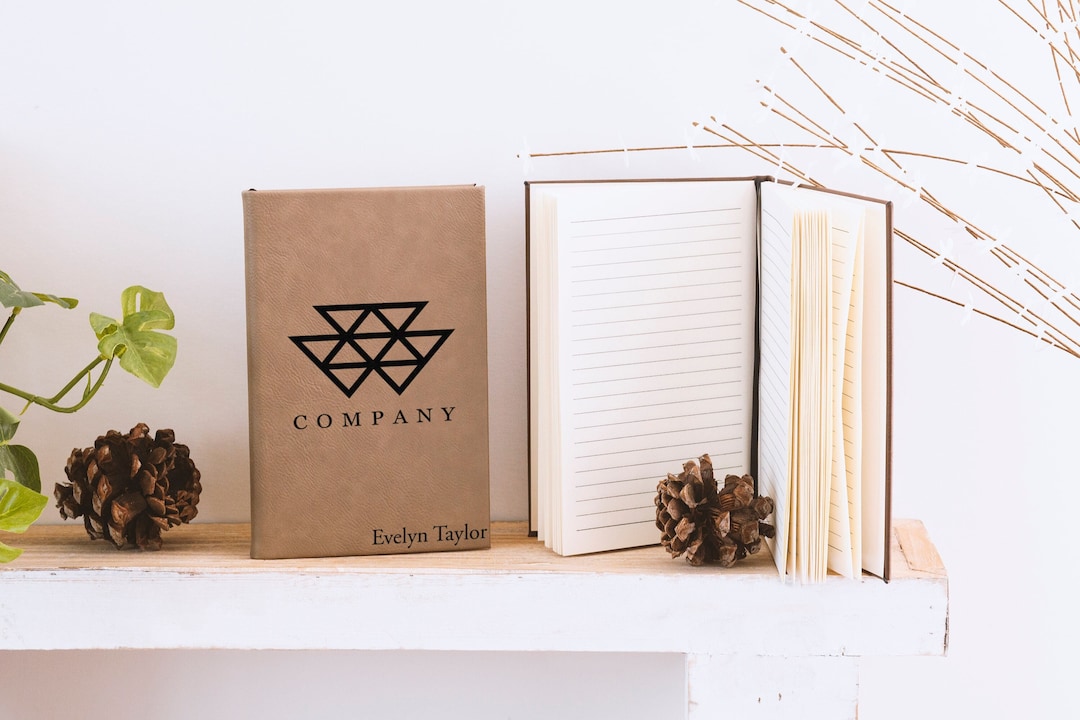 Personalized Leather Journal for Business, Business Gifts, Leather ...