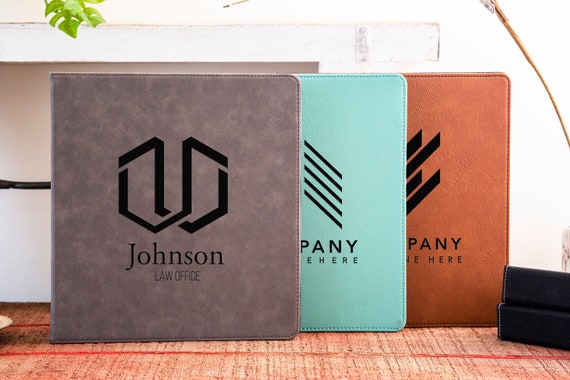 Business 3 Ring Binder Custom Binder Cover Engraved Binder - Etsy