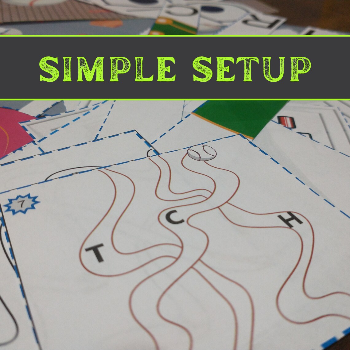 Kids Escape Room Game Printable Kit Baseball Escape DIY Party Game for ...