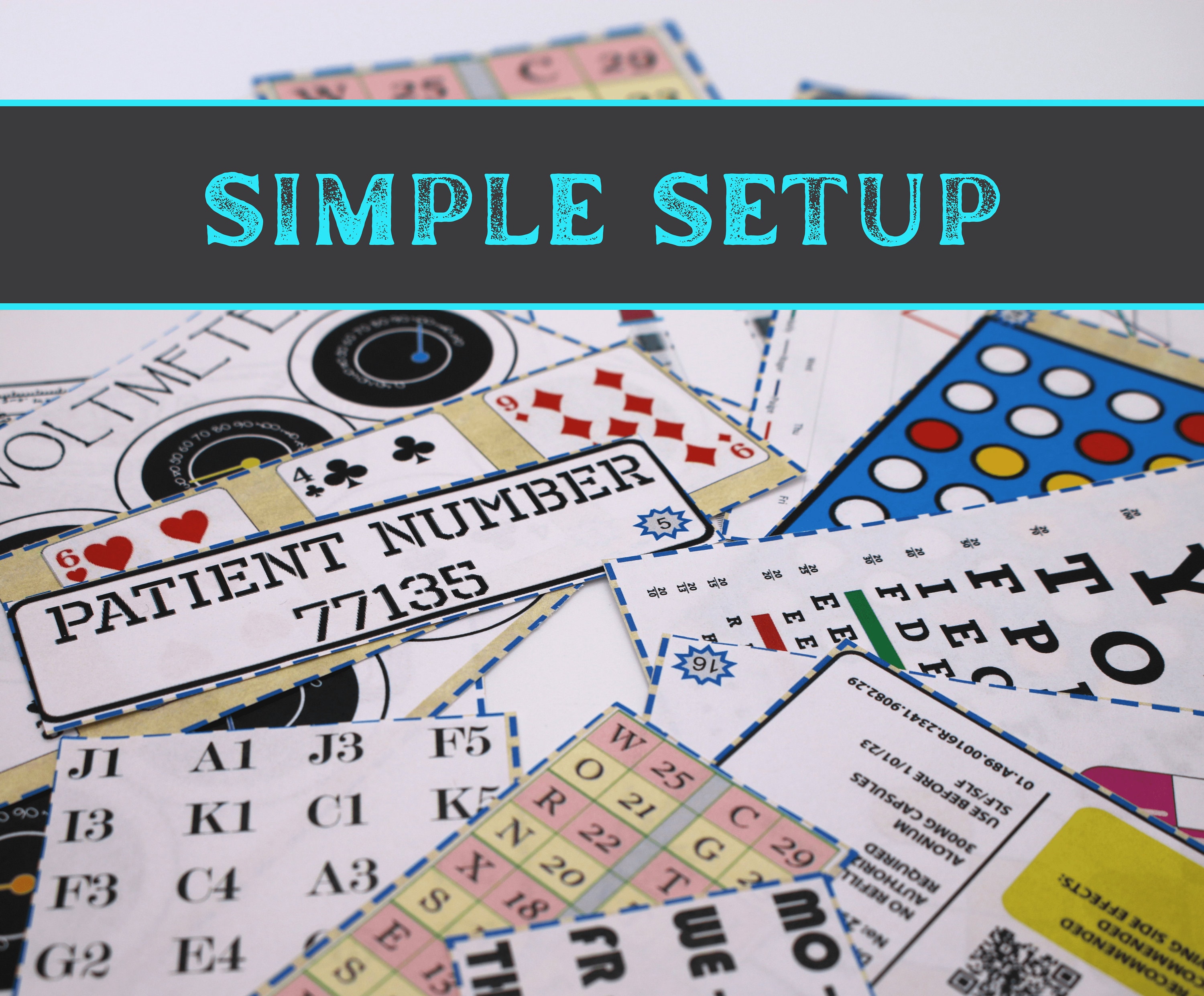 Escape Room Game Printable Mental Hospital Office Teams - Etsy