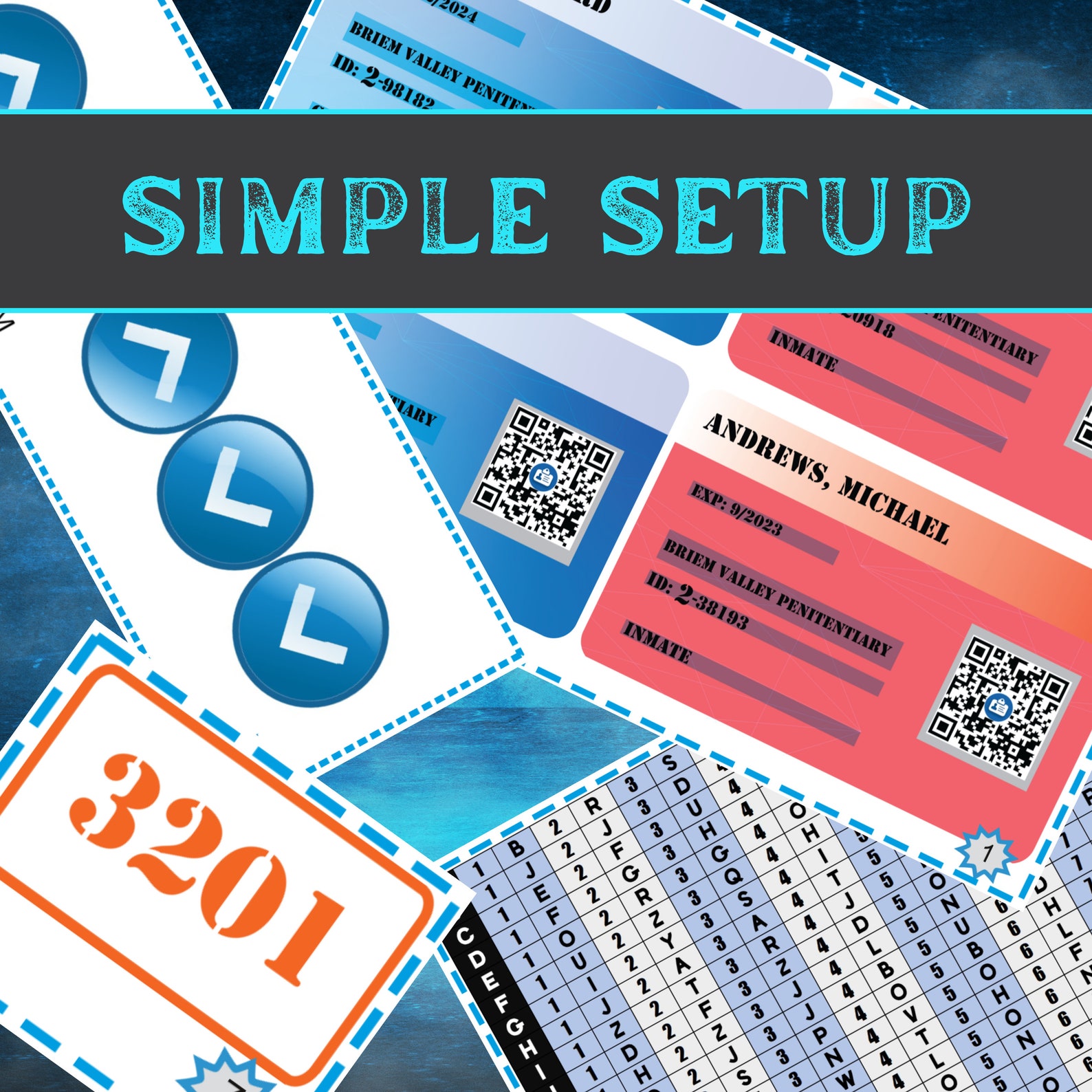 Escape Room Game Printable - Prison Escape - Office Teams, Adults ...