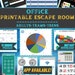 Escape Room Game Printable Mental Hospital Office Teams, Adults, Teens ...