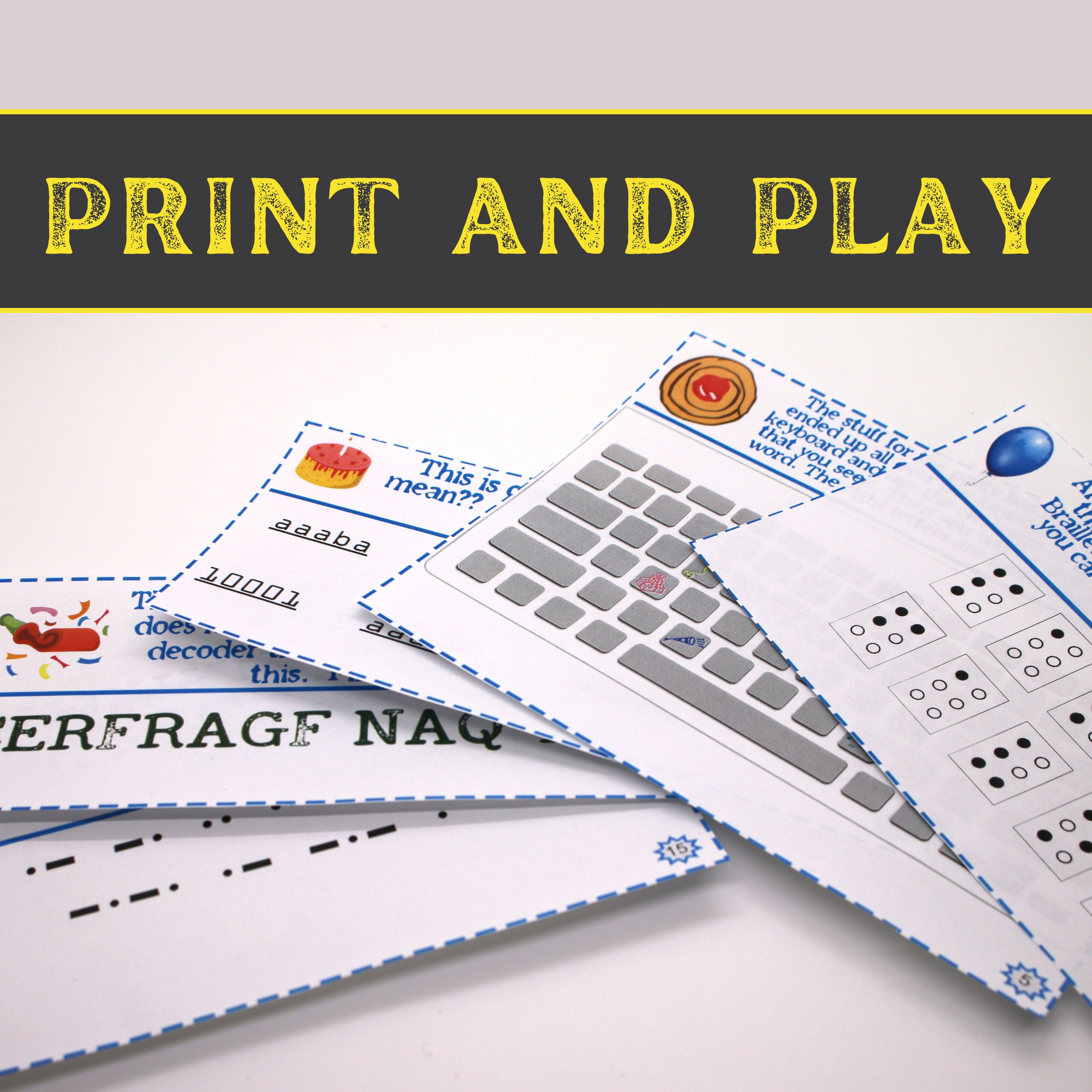 Kids Escape Room Game Printable Sweet Escape DIY Party Game for Ages 8 ...