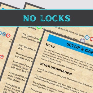 Escape Room Game Printable - Office Escape - Office Teams, Adults ...