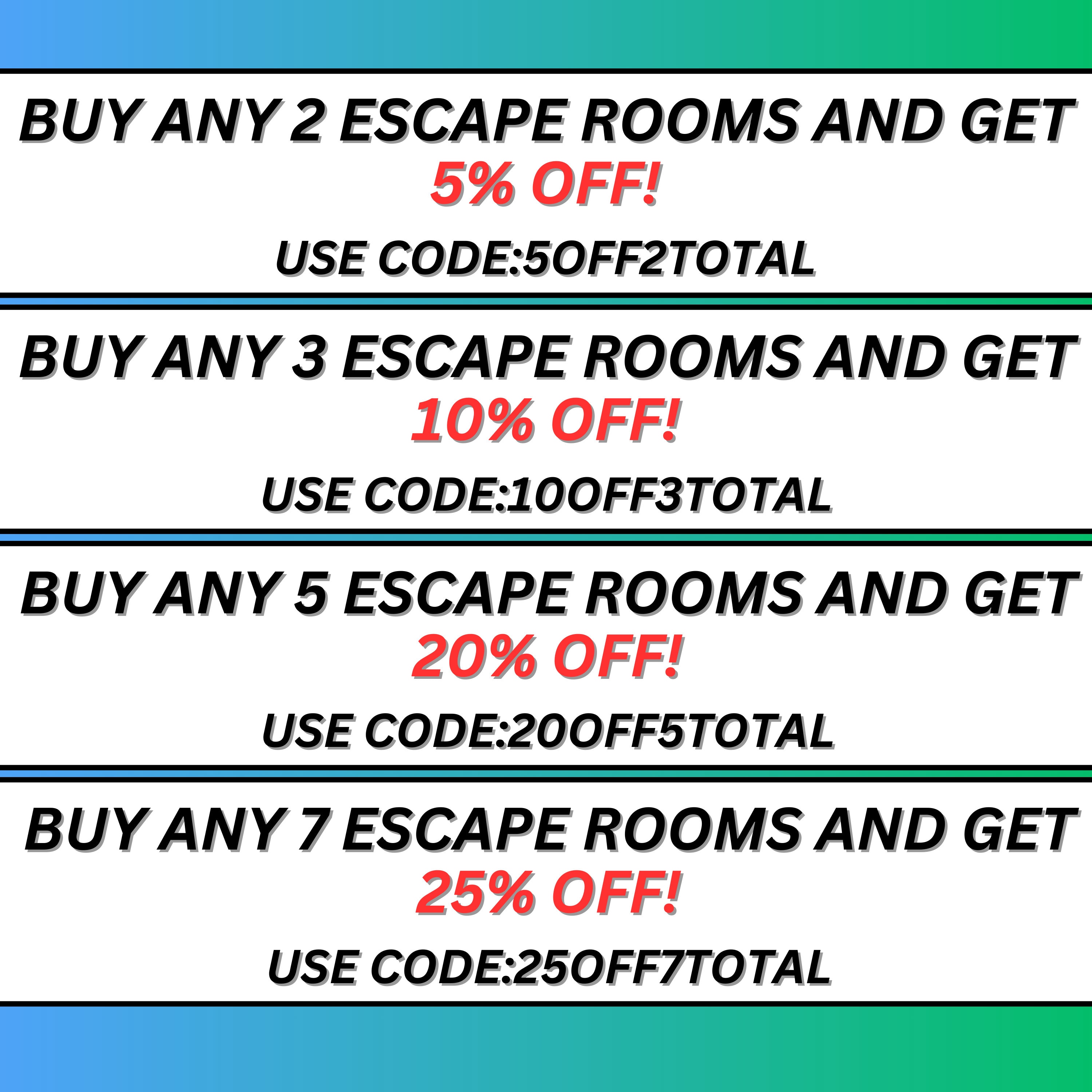 Kids Escape Room Game Printable - Party Escape - DIY Party Game for ...