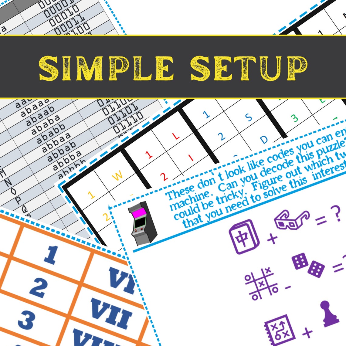 Kids Escape Room Game Printable - Video Game - DIY Party Game for Ages ...