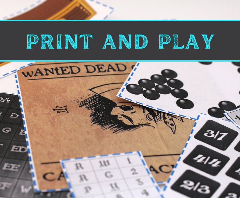 Escape Room Game Printable Pirate Ship Escape Office - Etsy