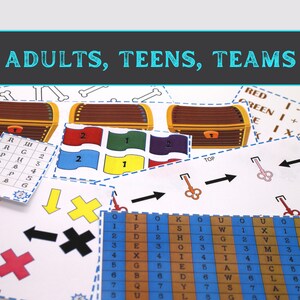 Escape Room Game Printable - Pirate Ship Escape - Office Teams, Adults ...