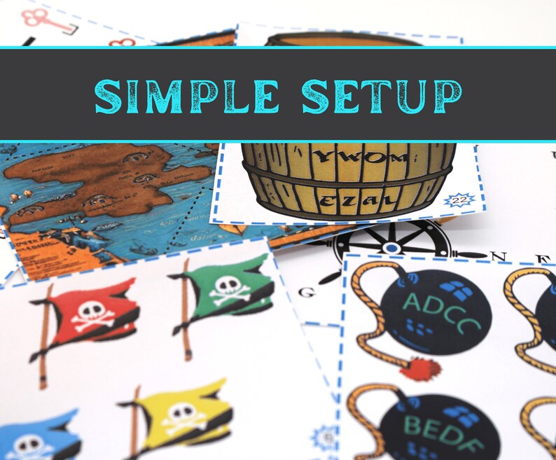 Escape Room Game Printable Pirate Ship Escape Office - Etsy