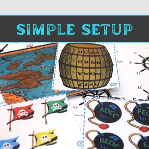 Escape Room Game Printable - Pirate Ship Escape - Office Teams, Adults ...