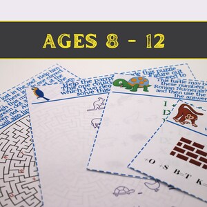 Kids Escape Room Game Printable - Zoo Escape - DIY Party Game for Ages ...