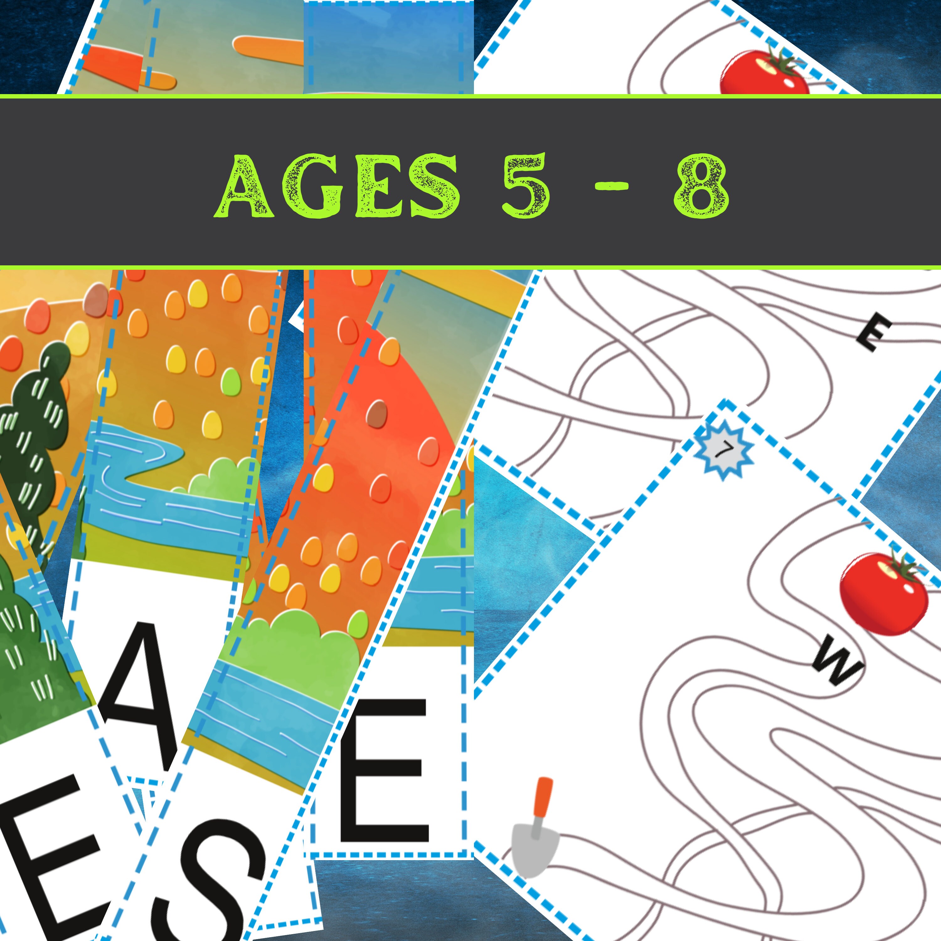 Kids Escape Room Game Printable Kit Fall Autumn Escape DIY Party Game ...