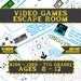 Kids Escape Room Game Printable Video Game DIY Party Game for Ages 8-12 ...