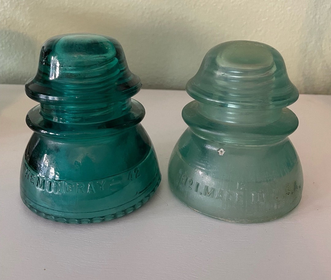 Vintage Telephone Insulators - 2 - Etsy