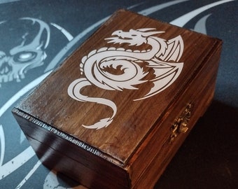 Wooden Commander Deck Box - Etsy