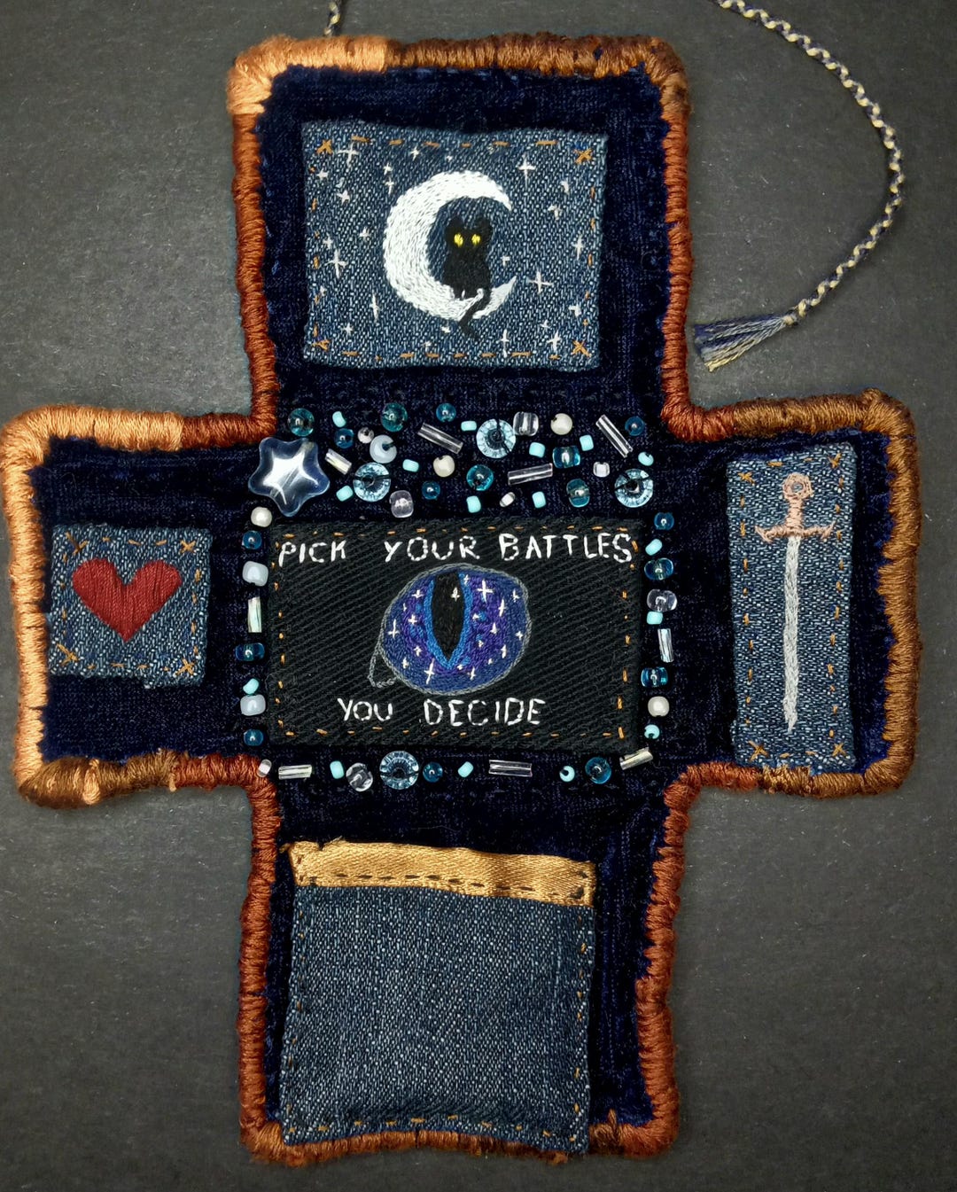 Pick Your Battles Pocket Shrine - Etsy