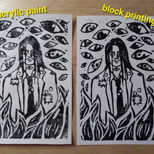 Gerry Keay (TMA) Linocut Print - Etsy