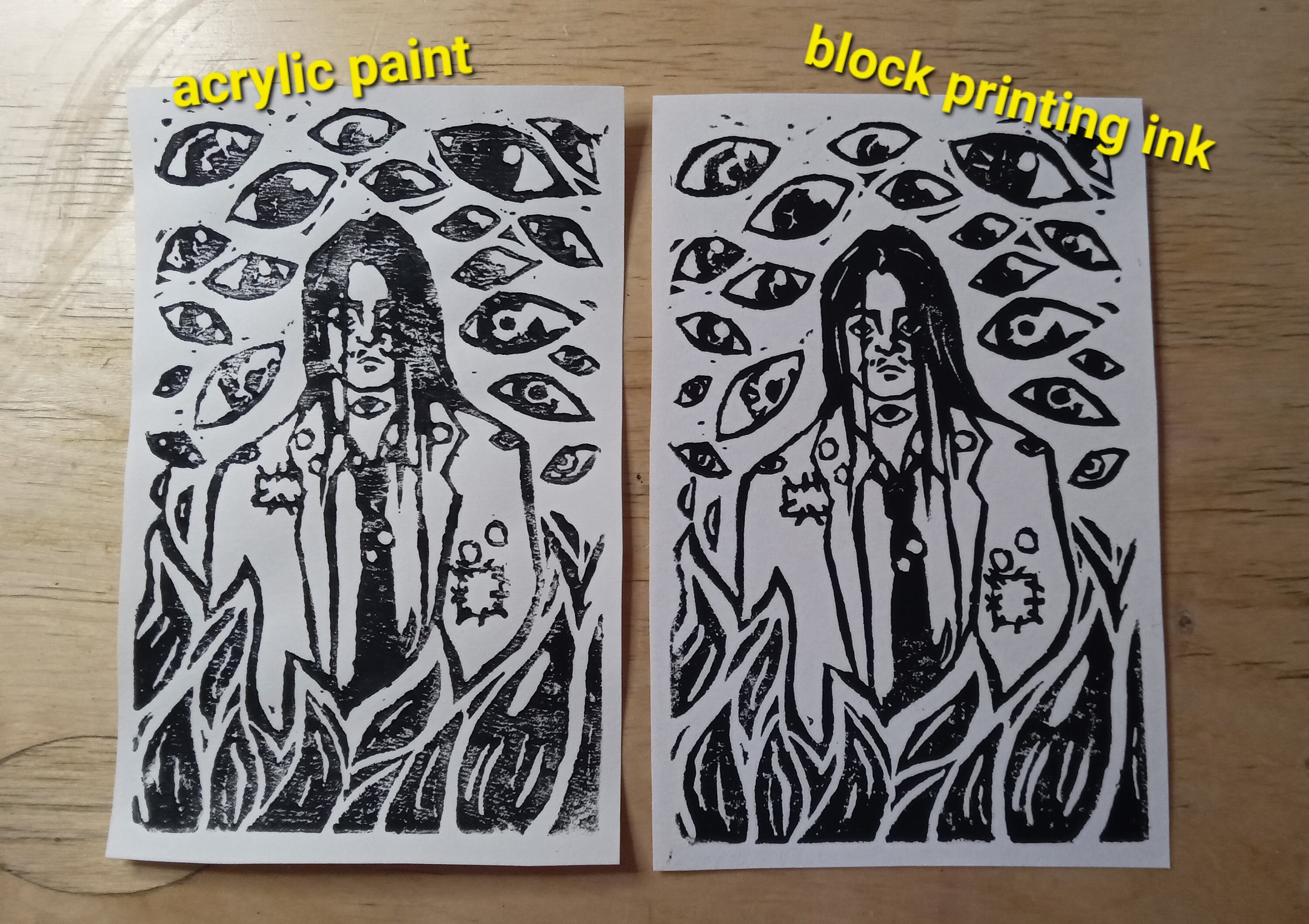 Gerry Keay (TMA) Linocut Print - Etsy