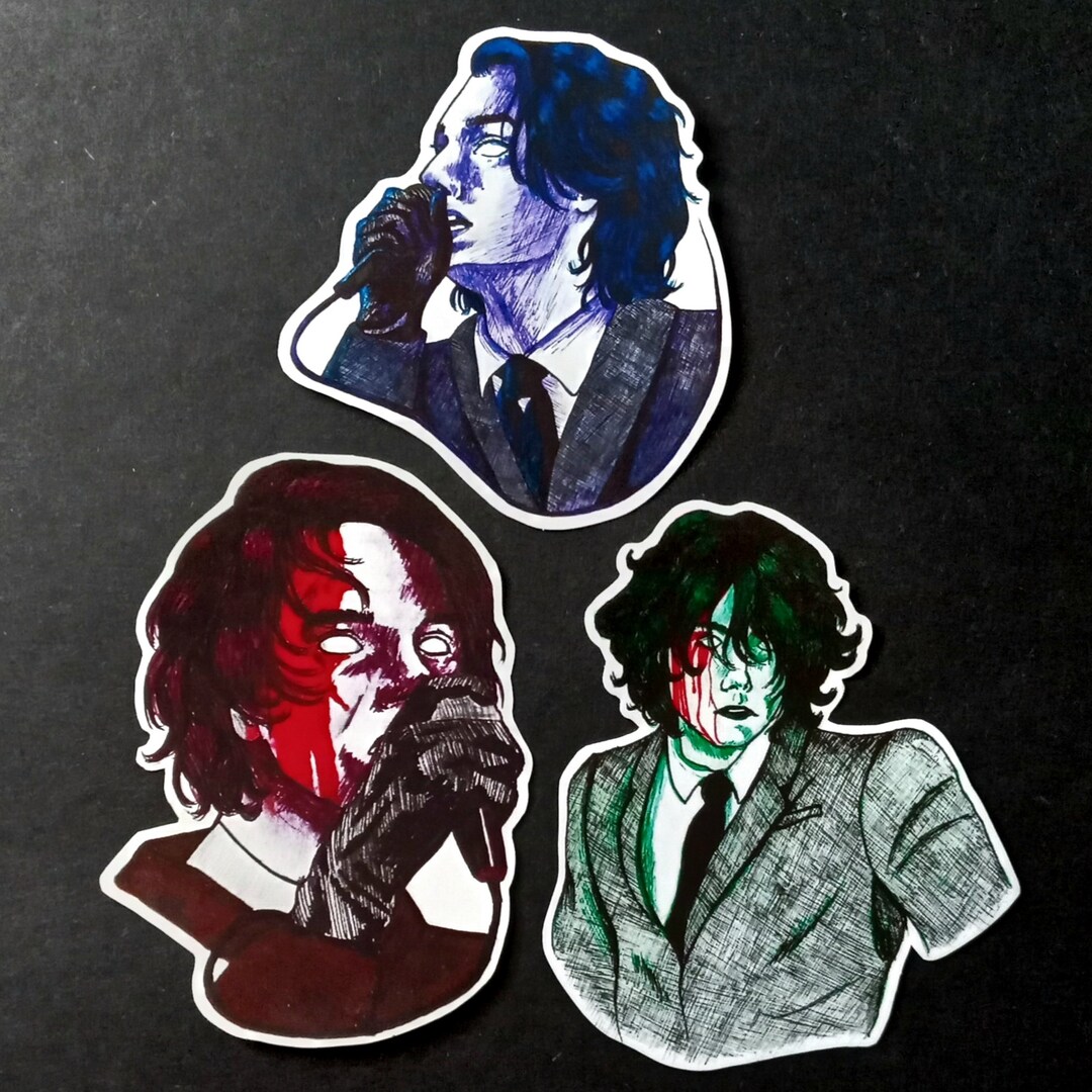 MCR Gerard Way Vinyl Stickers - Etsy