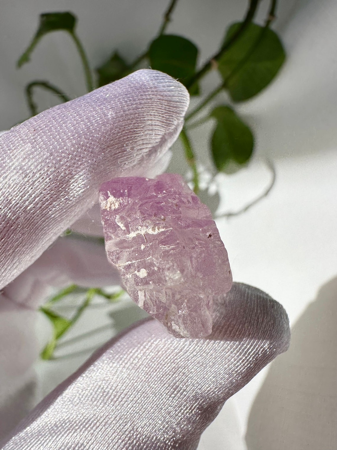 Rare Pink Kunzite Crystal, Afghanistan Spodumene Mineral Specimen - Etsy