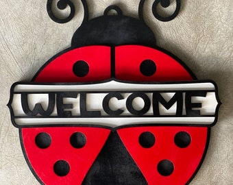 Bug Welcome Sign - Etsy