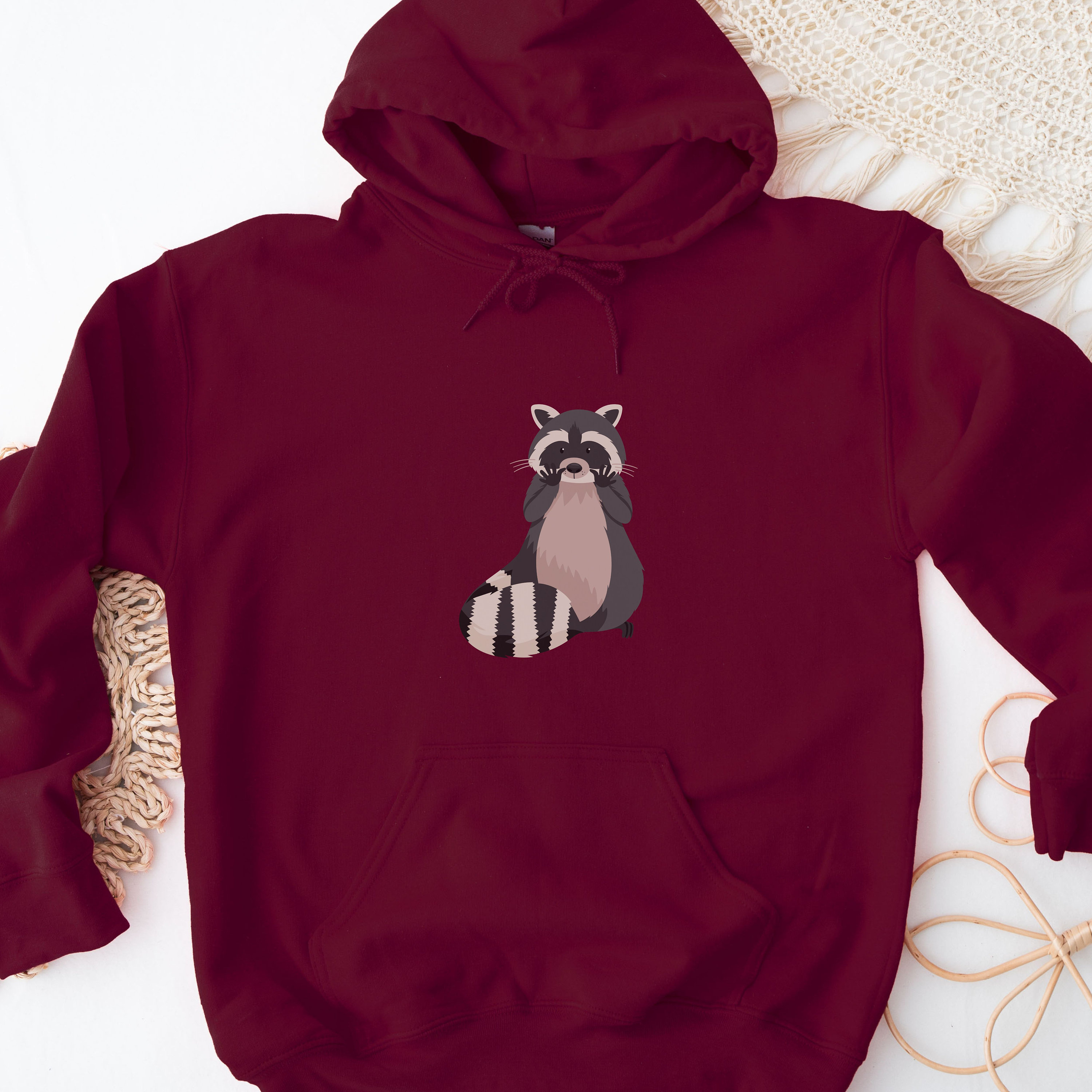 Raccoons Hoodie Raccoon Print Funny Raccoon Lover Gift Cute - Etsy