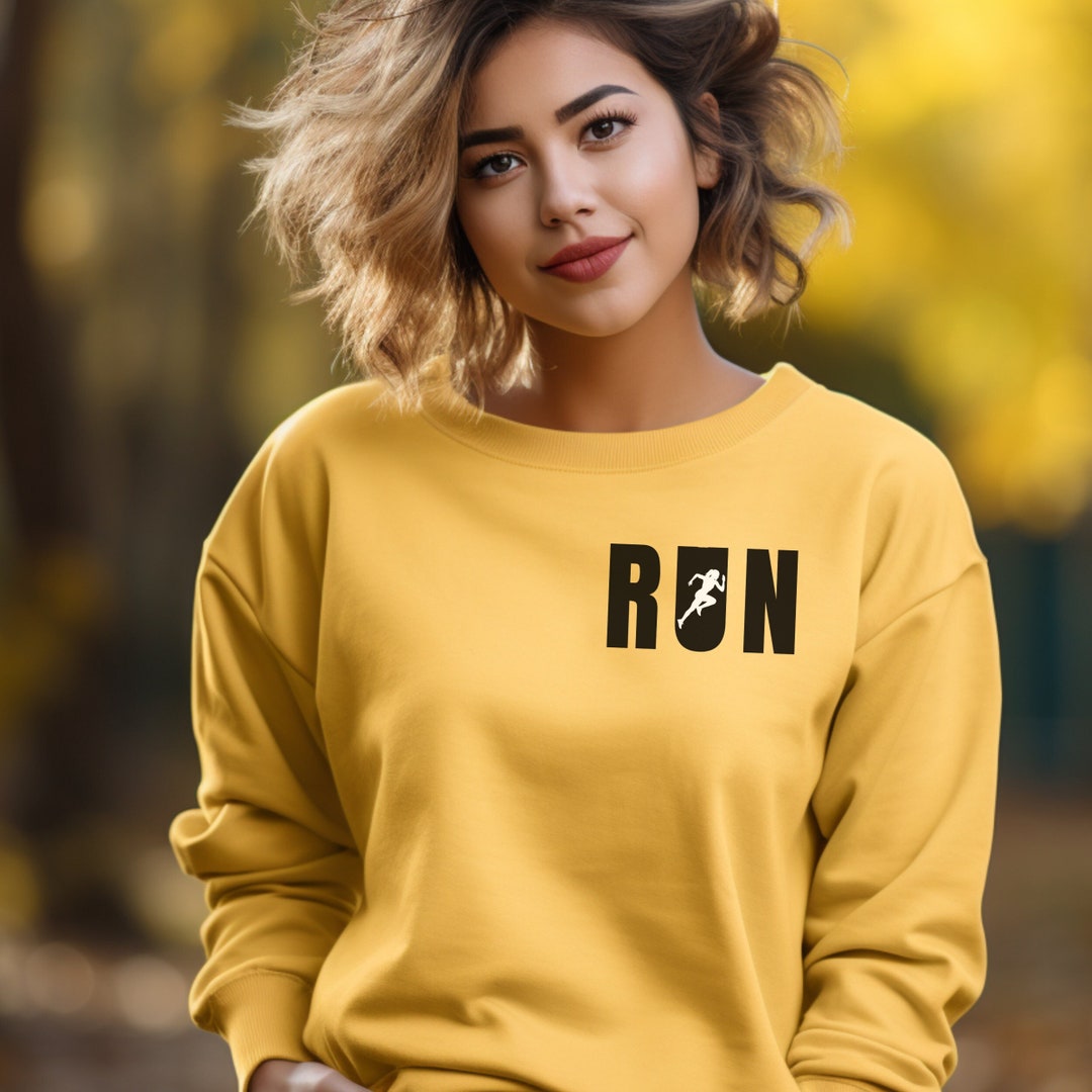 Run Sweatshirt Running Shirt Runner Gifts Sport Shirt Gift for Runner ...