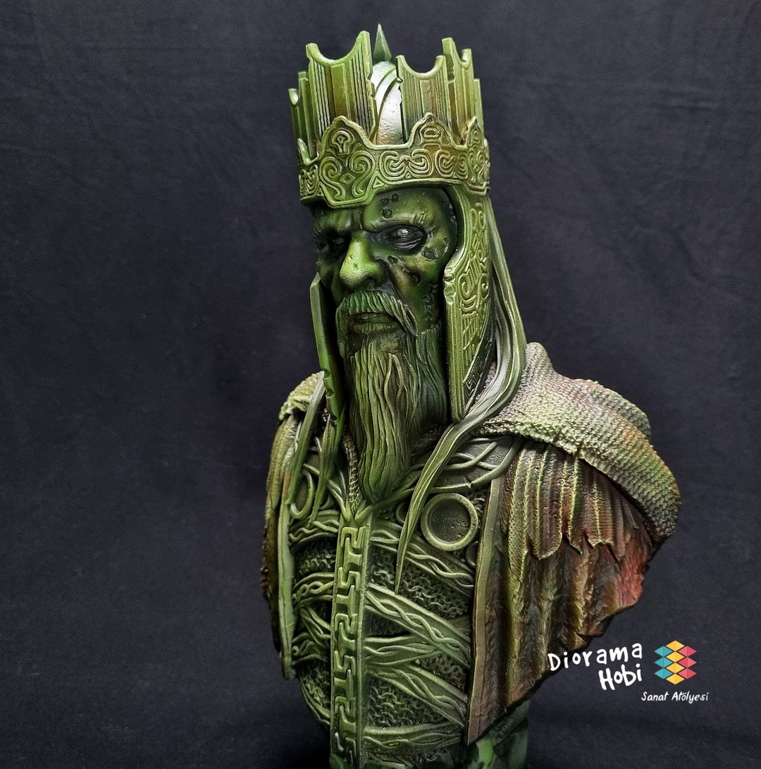 Lord of the Rings Custom King of the Dead Bust / Statue - Etsy