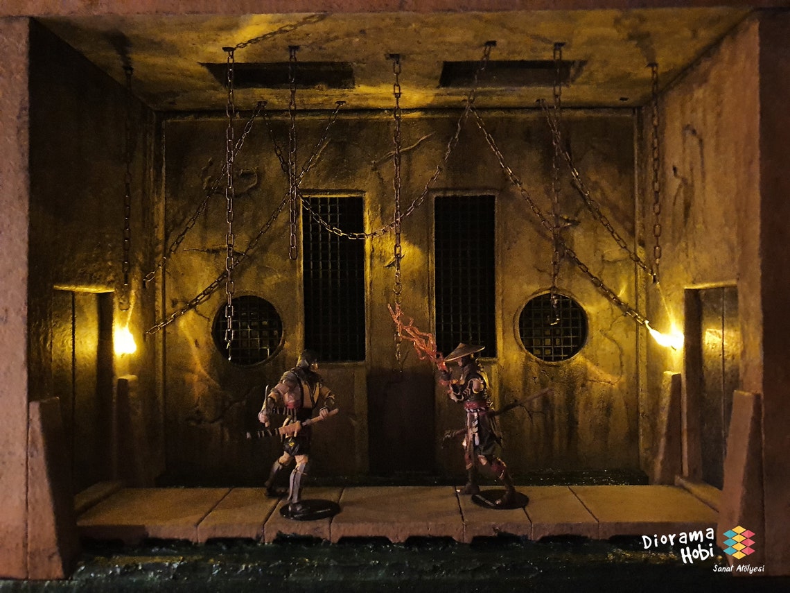 Mortal Kombat - Dead Pool Diorama - Etsy