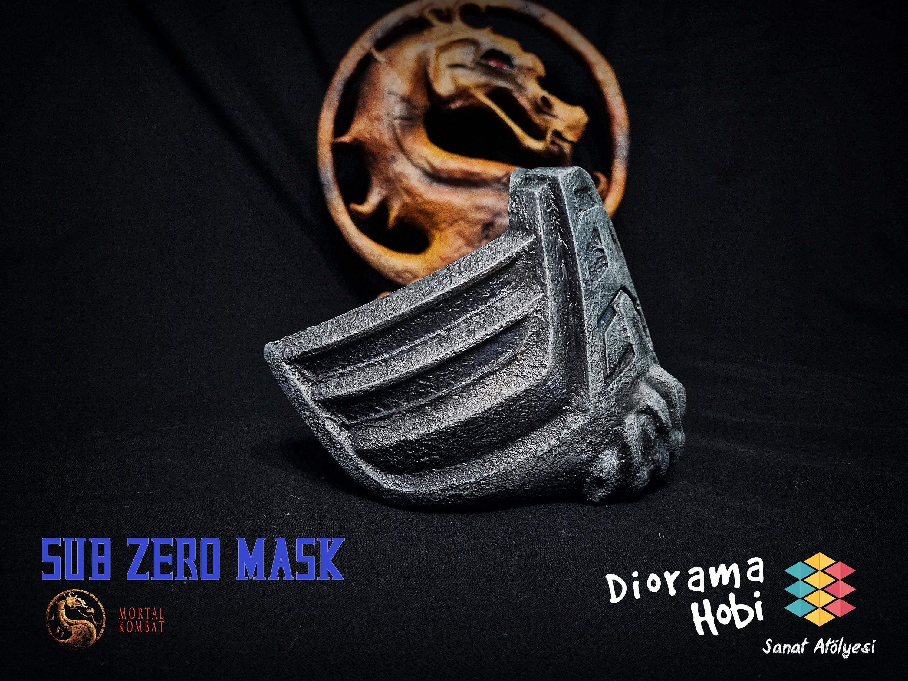 Mortal Kombat Sub Zero Mask from the Movie 1995 - Etsy