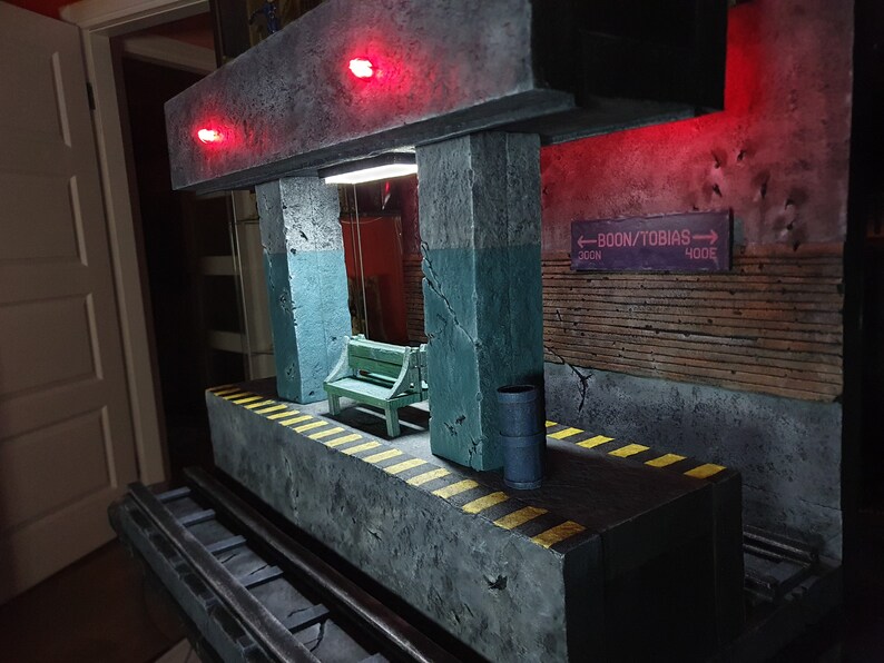Mortal Kombat - Subway Diorama - Etsy