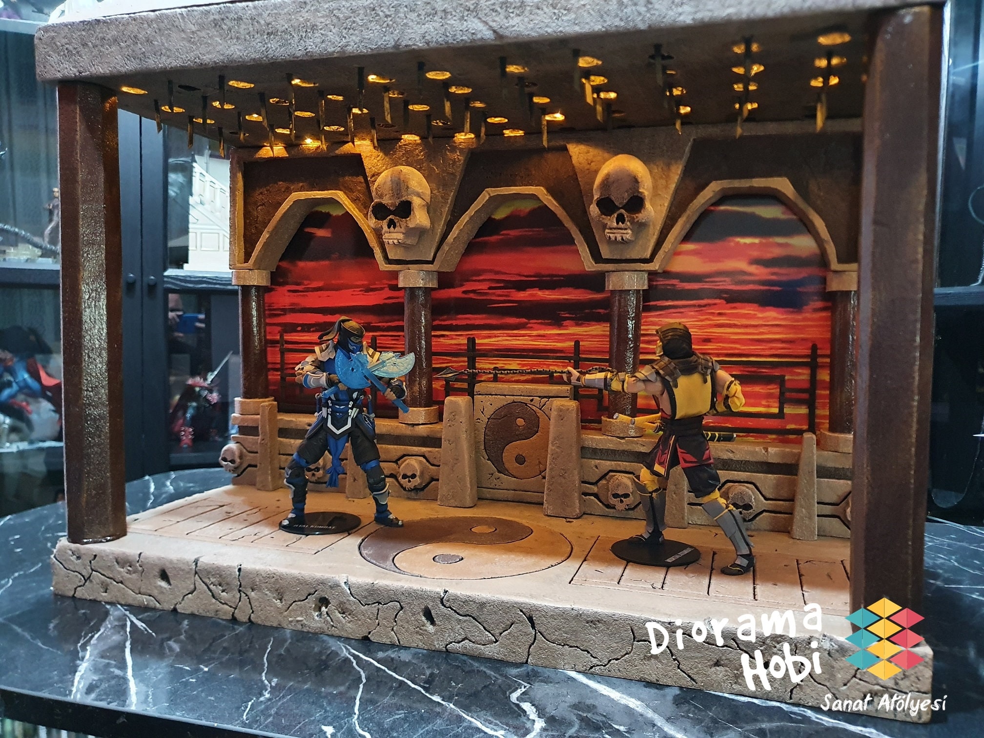 Mortal Kombat Kombat Tomb Diorama - Etsy