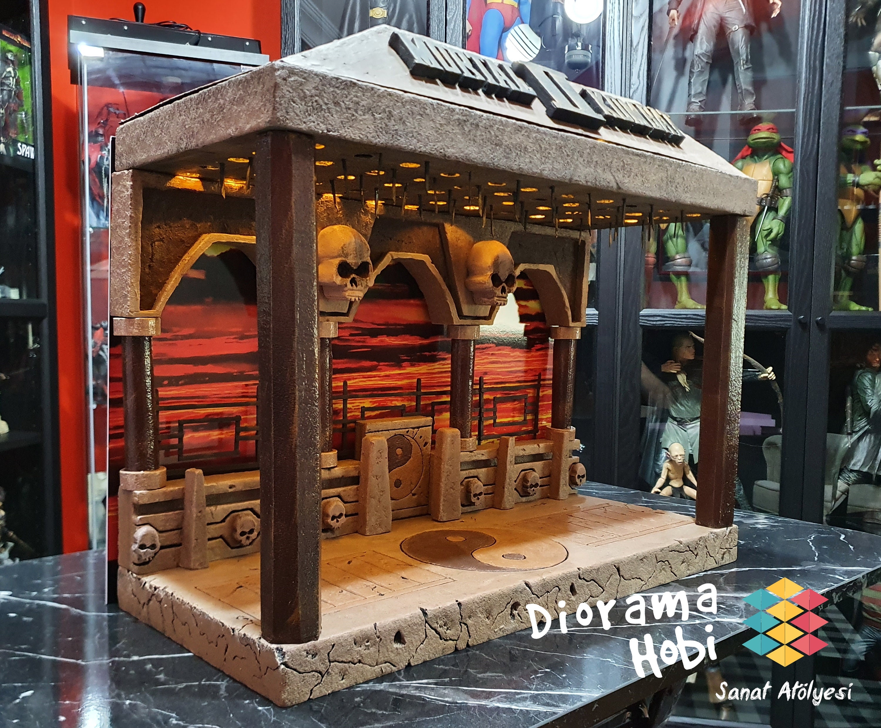 Mortal Kombat Kombat Tomb Diorama - Etsy