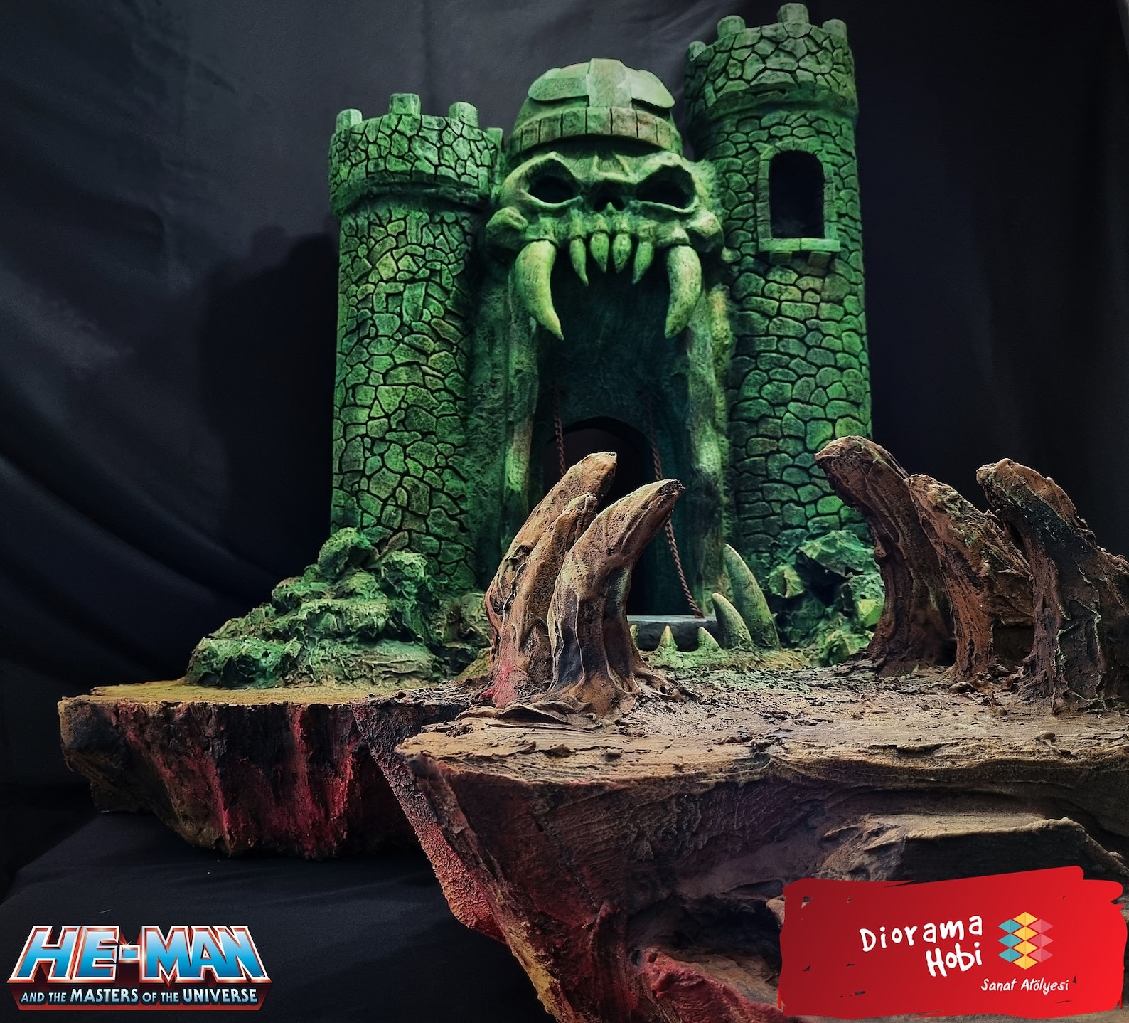Grayskull Castle Diorama - Etsy