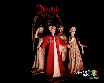 Dracula Doll, Bram Stokers Dracula, Vampire Art Doll, Horror Decor - Etsy