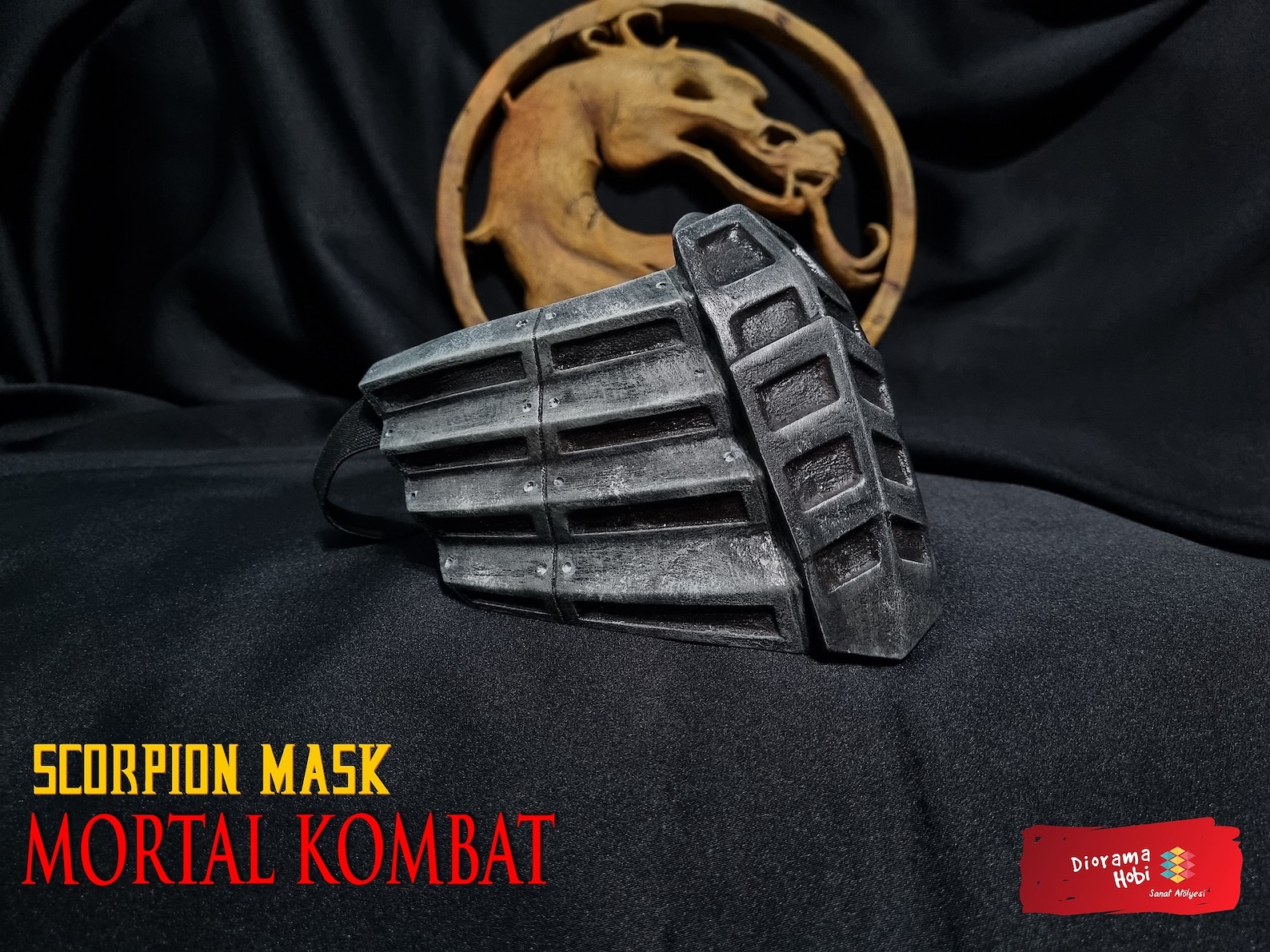 Mortal Kombat Scorpion Mask (from the 1995 Movie) - Etsy