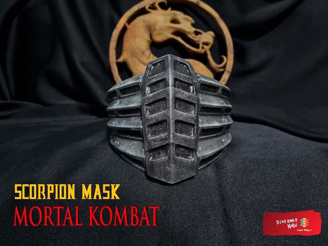 Mortal Kombat Scorpion Mask from the 1995 Movie - Etsy UK