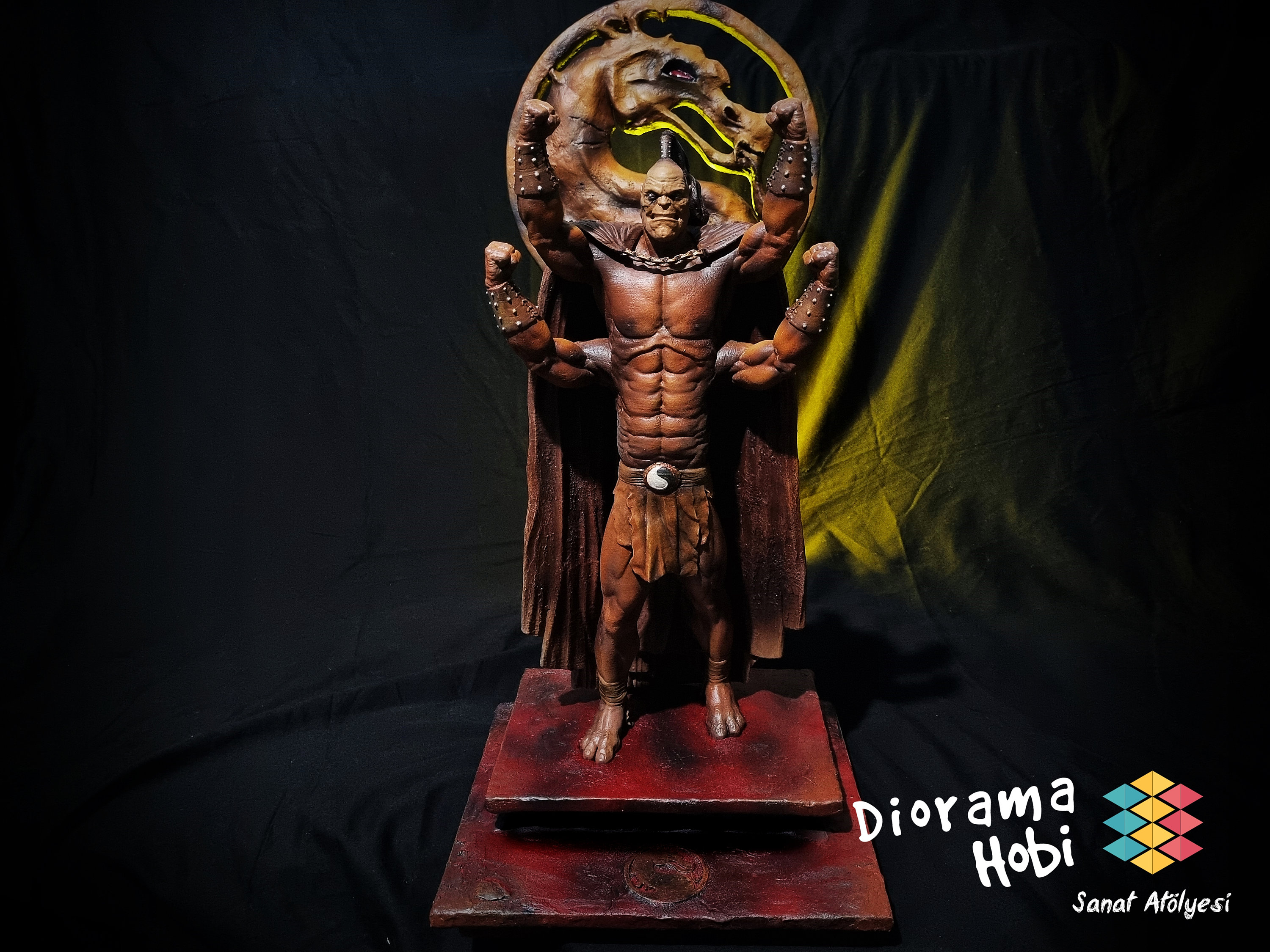 Mortal Kombat Custom Prince Goro 1/6 Scale 41cm - Etsy