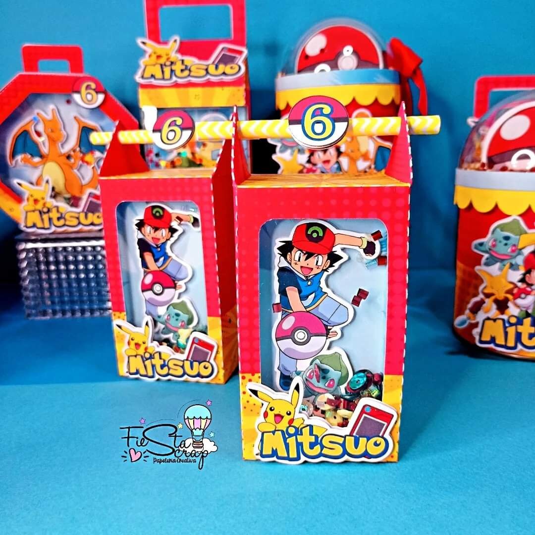 Pokemon Shaker Tall Box - Etsy