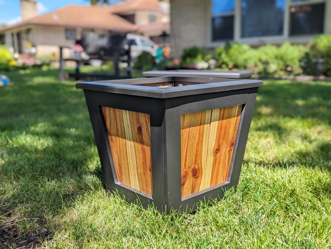 Handcrafted Wooden Planter Boxes - Made to Order - Etsy