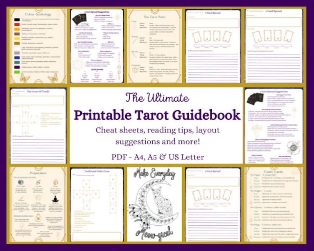 Tarot Card Reference Guide, Helpful Card Reading Hints and Tips ...