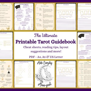 Tarot Card Reference Guide, Helpful Card Reading Hints and Tips ...
