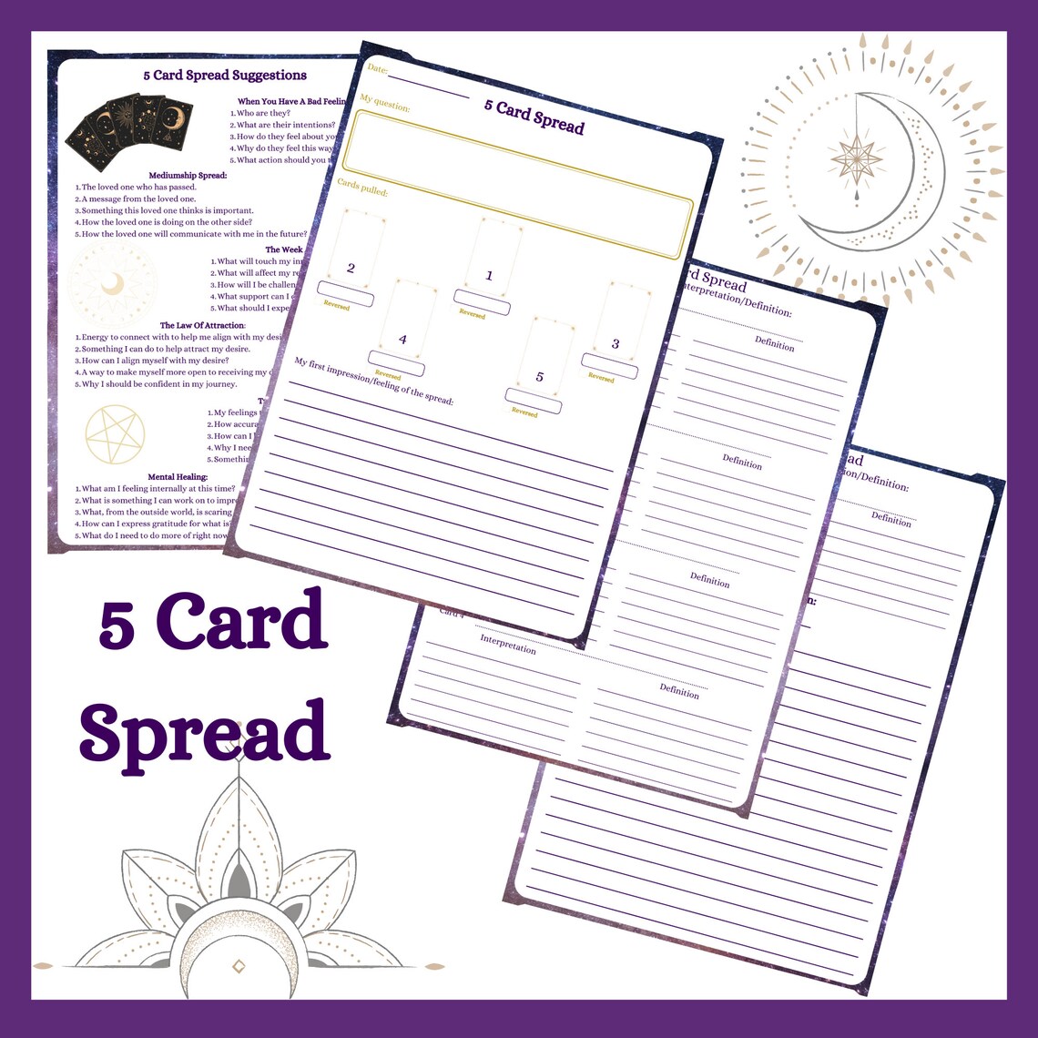 Tarot Card Reference Guide, Helpful Card Reading Hints and Tips ...